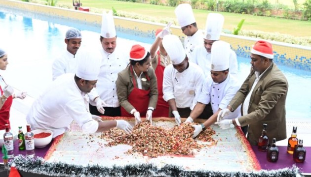 ‘Cake Mixing Ceremony’ in The Centrum - Mansingh Goel Group